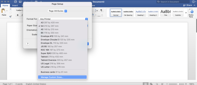Printing How to Design Business Card in Word - Detailed Guide 2024 ...